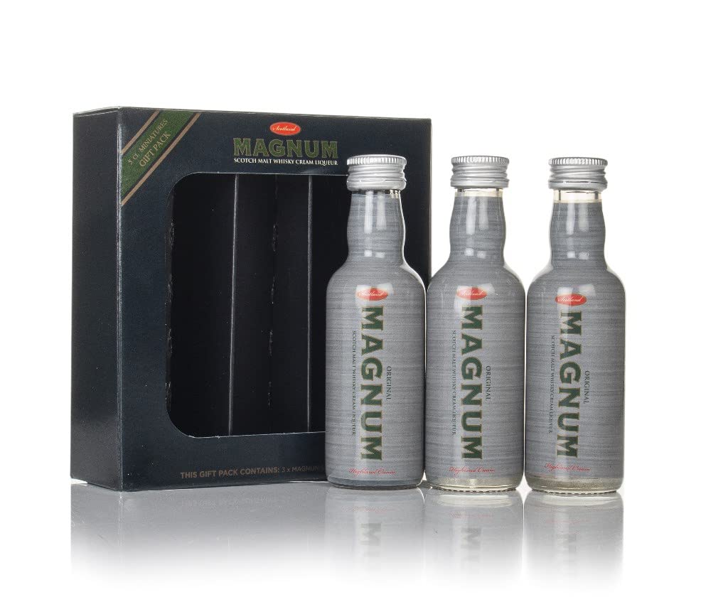 Buy Magnum Cream Liqueur Miniature Gift Pack (3 x 50ml) Online at ...