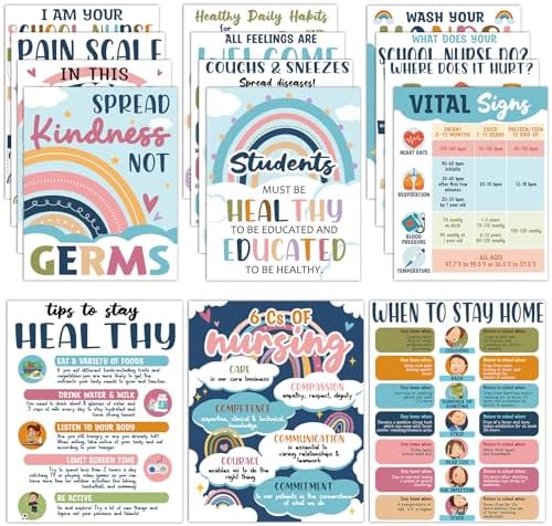 Amazon.com: MOUNMDA 72 Feet Healthcare Workers Nurse Bulletin Board ...