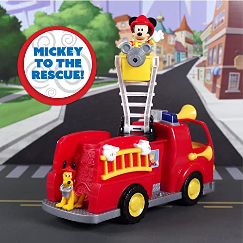 Snapklik.com : Disneys Mickey Mouse Mickeys Fire Engine, Figure And ...