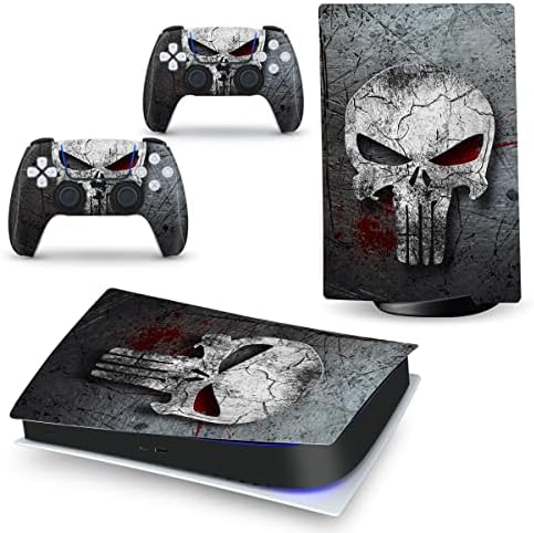 Amazon.com: Full Body Vinyl Skin Stickers Wrap Decals Cover for PS5 ...