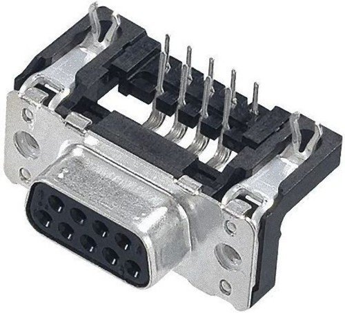 Amazon.com: D Sub Connector, 37 Contacts, Receptacle, DC, Steel Body ...