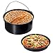 Amazon.com: Air Fryer Cake Pan, 2pcs 6 Inch Baking Pans For Air Fryer ...