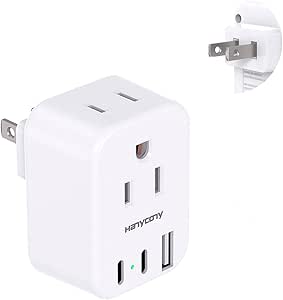 Amazon.com: US to Japan Plug Adapter, HANYCONY Japan Power Travel ...