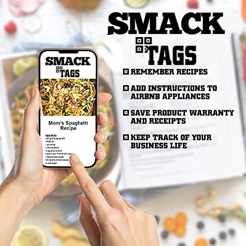 Snapklik.com : Smack Tags QR Code Labels For Storage And Organization ...
