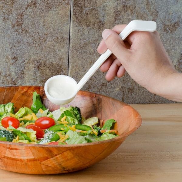 Snapklik.com : 1 Oz Kitchen Ladle 10-1/2 Polycarbonate White Color ...