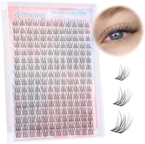 Amazon.com: Natural Lash Clusters Wispy Eyelash Clusters 192PCS ...