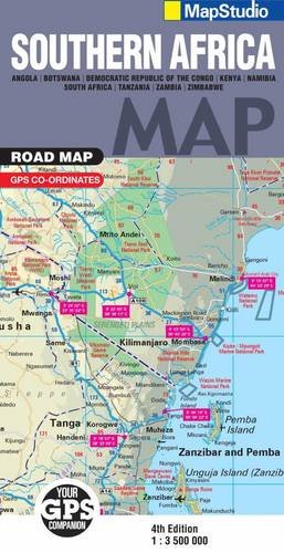 Amazon | Road Map Southern Africa | Map Studio | World
