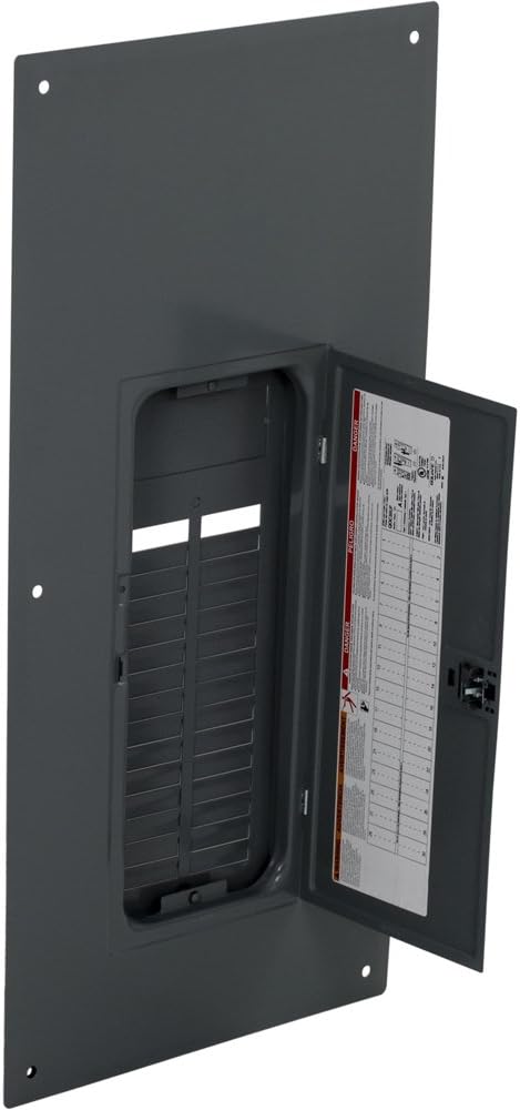 Square D - QOC30US 30-Space Load Center Surface Cover,GRAY - Electrical ...