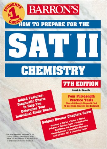How to Prepare for the SAT II Chemistry: Mascetta M.S., Joseph A ...
