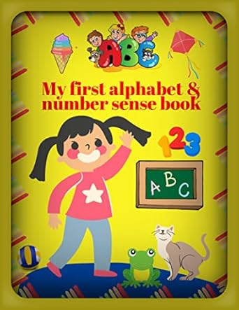 Amazon.com: My first alphabet & number sense book: Children book eBook ...