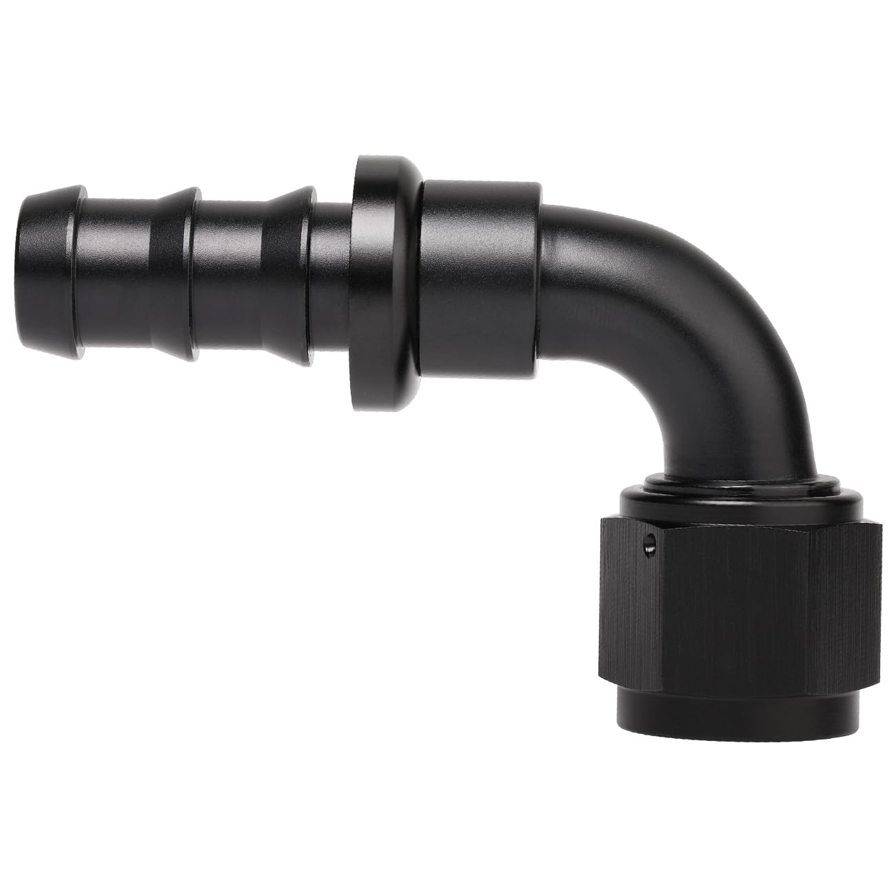 Amazon.com: Podavelle 10AN 90 Degree Push Lock Hose Fitting End Adapter ...