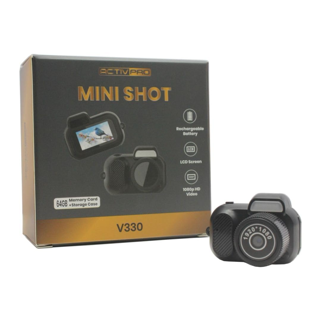 Amazon.com : ActivPro Mini Shot | V330 | Mini Digital Camera | LCD ...