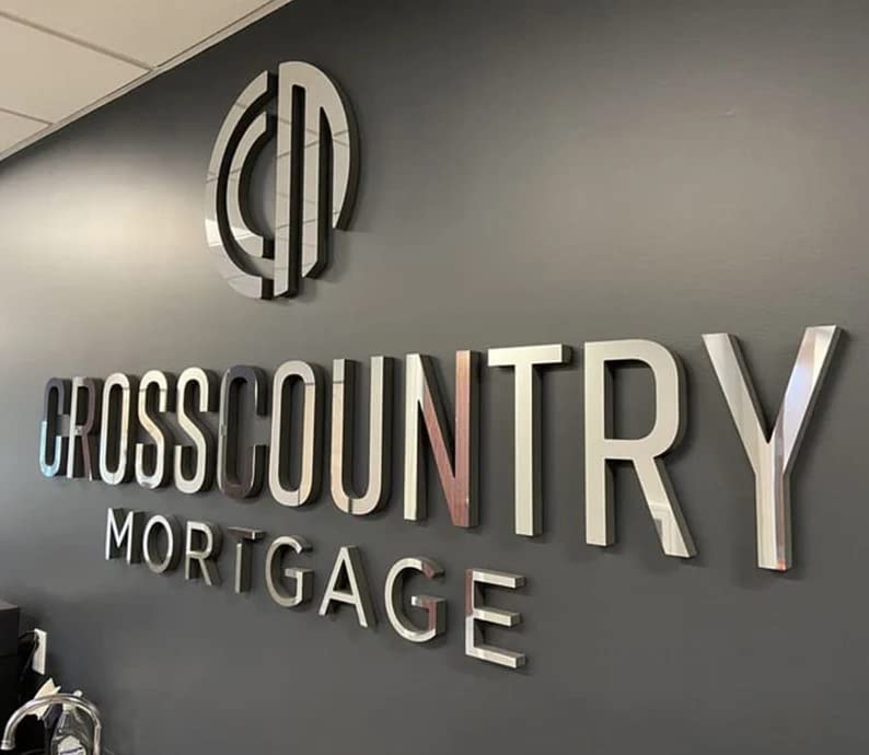 Amazon.com: Custom Metal Signage Custom Logo Stainless Steel Laser Cut ...