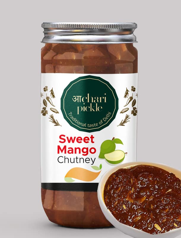 Amazon.com : Sweet Mango Chutney/Galka with jeera 400g khatta meetha ...