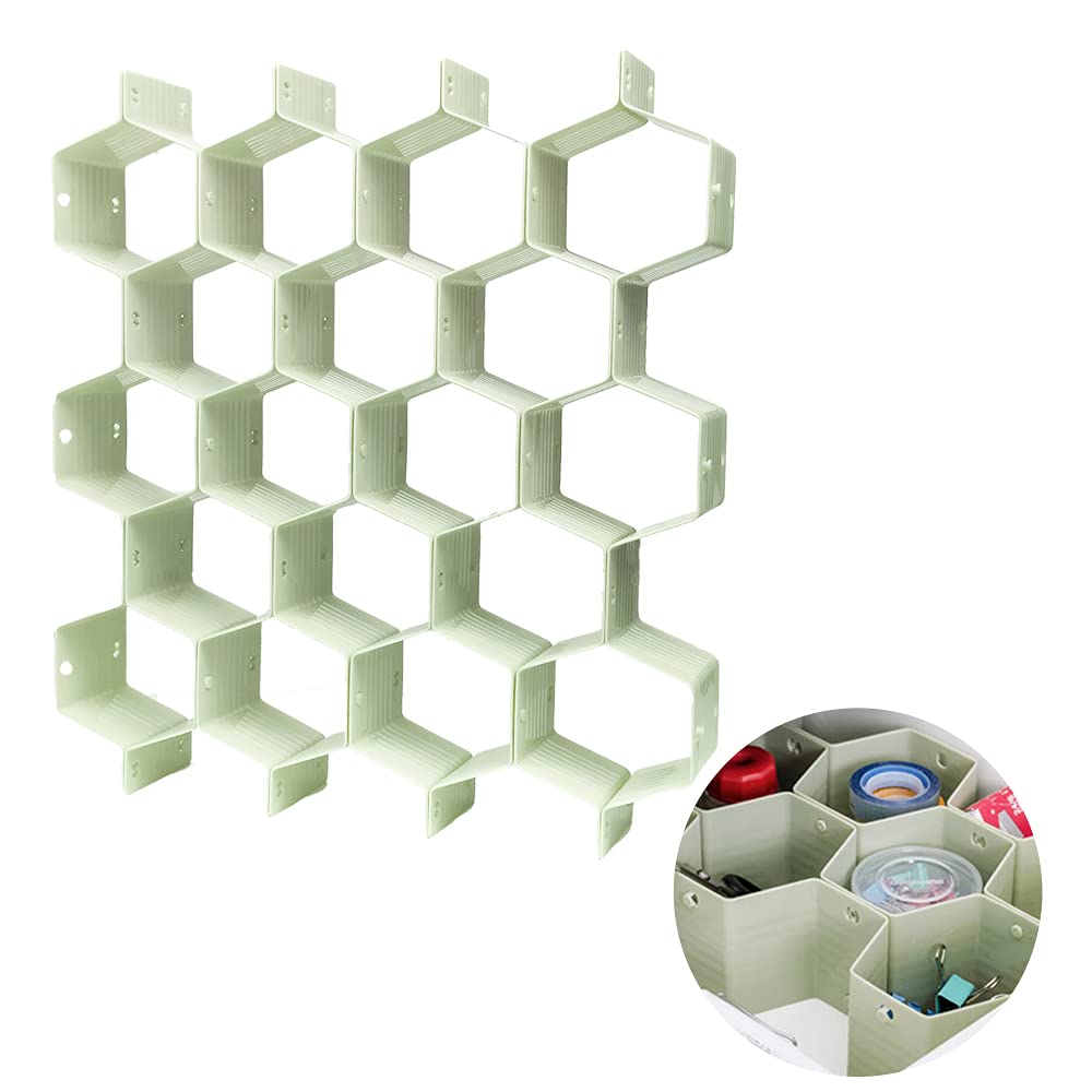 Xnuoyo Honeycomb Dividers Drawer Organiser Cabinet Storage Organiser ...