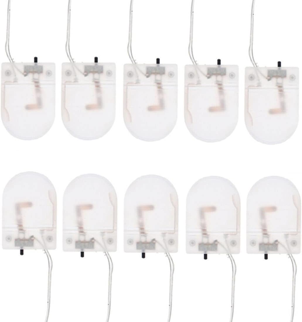 Amazon.com: WMYCONGCONG 10 PCS 2X CR2032 Coin Button Cell Battery ...