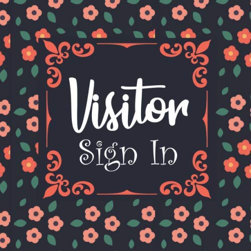 Amazon.com: Visitor Sign in: Record your Guest sign in/out, Corporate ...