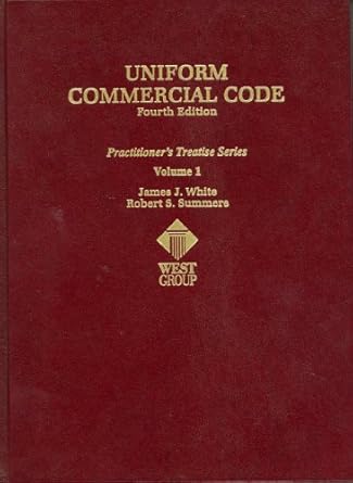 Amazon.com: Uniform Commercial Code, Vol. 1 (Practitioner Treatise ...