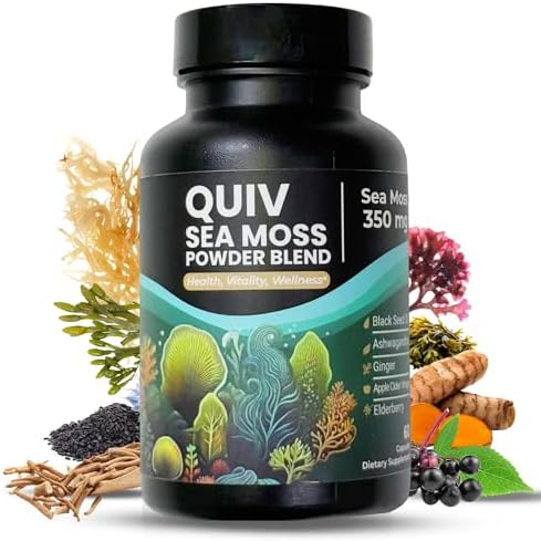 Amazon.com: Clean Nutraceuticals Sea Moss Black Seed Oil Ashwagandha ...