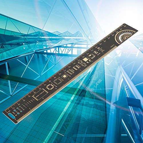 PCB Ruler, Multifunctional Ruler Electronic Engineers Ruler 10 inch ...