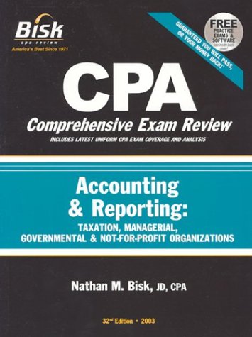 Buy Cpa Comprehensive Exam Review: Accounting and Reporting : Taxation ...