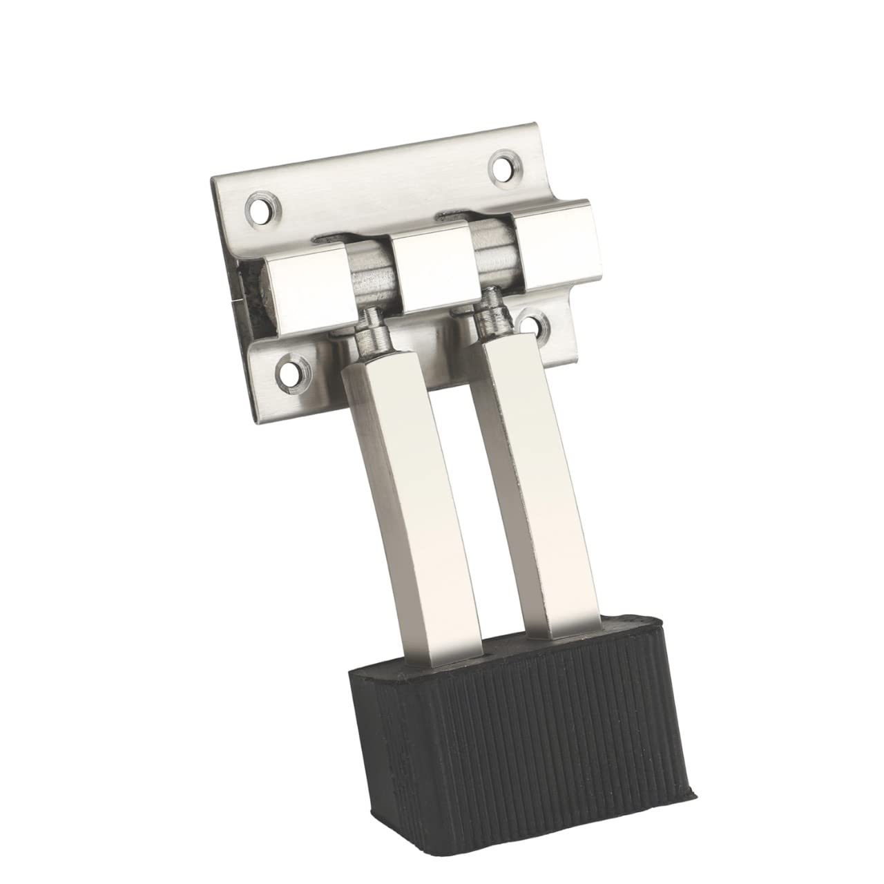 PM SS02 Stainless Steel 4 Inch Heavy Square Door Stopper to Stop Door ...