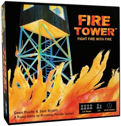 Fire Tower Board Game Standard Edition - Fight fire with fire in This ...