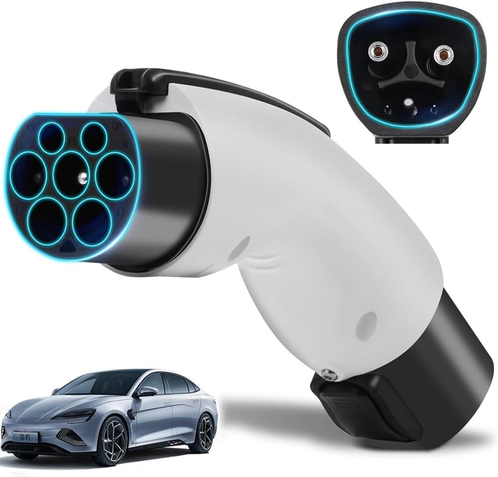 Entemah Adaptador Tesla GB/T para BYD, Accesorios para Auto Eléctrico ...