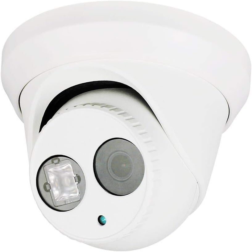 Amazon.com : Monoprice 2.1MP Turret IP Security Camera - White with a 2 ...