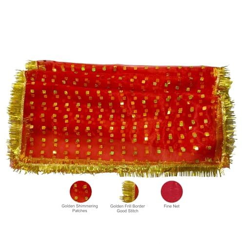 Dharohar The Heritage Devi Chunri for Durga Pooja Mata Chunri Navratri ...