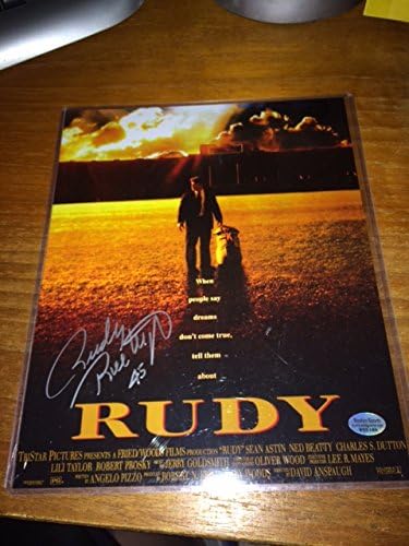 RUDY RUETTIGER AUTOGRAPHED 8X10 PHOTO at Amazon's Sports Collectibles Store