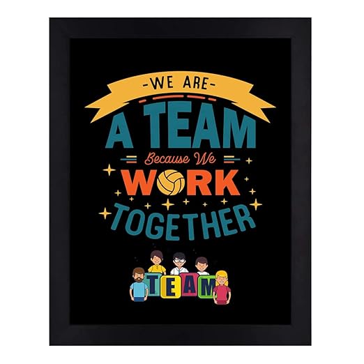 Interio Crafts - Team Work Motivational Wall Frames - Motivational ...