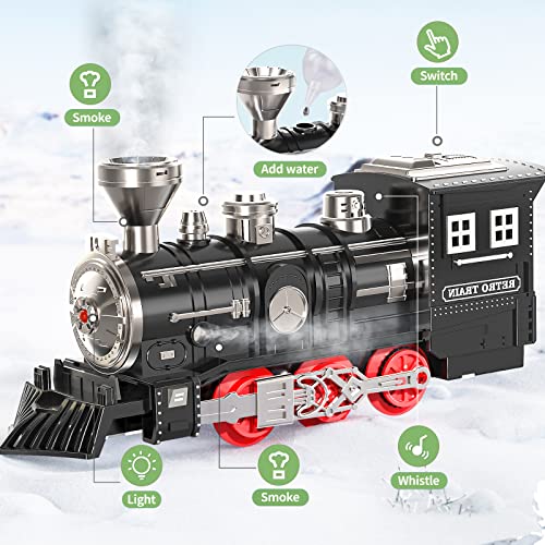 Snapklik.com : TEMI Large Train Set - Electric Train Toys