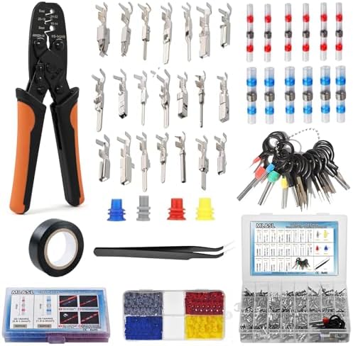 Amazon.com: ktolplao Car Electrical Wire Terminal Pins Auto Connector ...