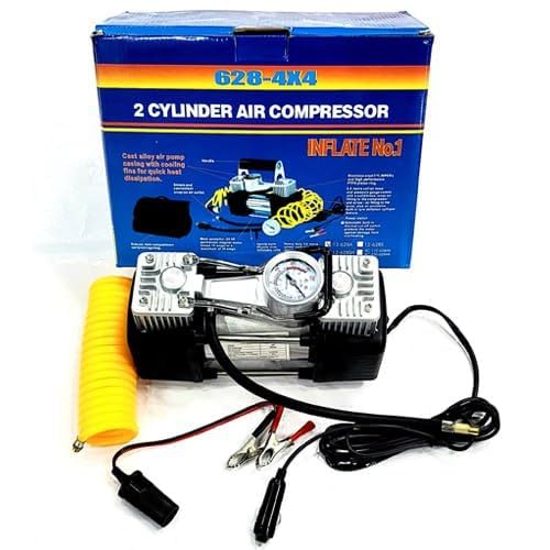 Buy DEVU Enterprise Heavy Duty Metal Electric car air Compressor with ...