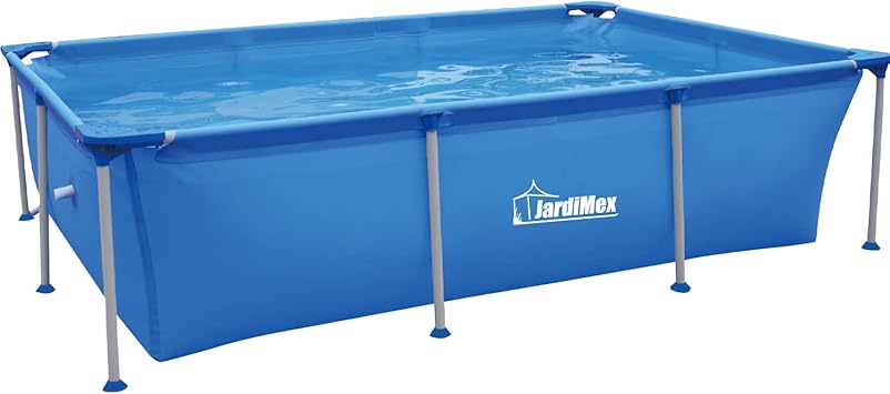 Jardimex Alberca Armable Rectangular Grande para Adultos Piscina 259 X ...