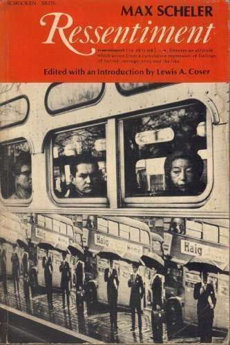 Ressentiment by Max Scheler (1972-12-03): Max Scheler: Amazon.com: Books
