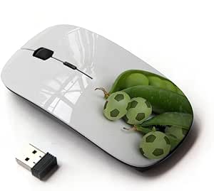 Amazon.com: iBigbang Optical 2.4G Wireless Mouse Mice - Football Soccer ...