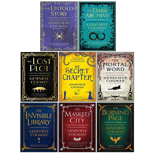 The Invisible Library Series 8 Books Collection Set By Genevieve Cogman ...