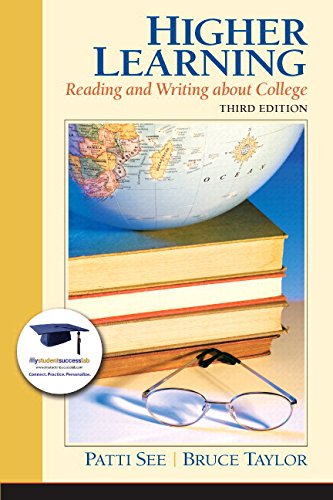Buy Higher Learning-reading and Writing About College + New ...