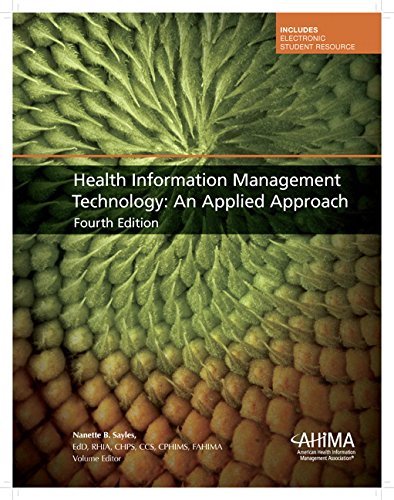 Health Information Management Technology: An Applied Approach ...