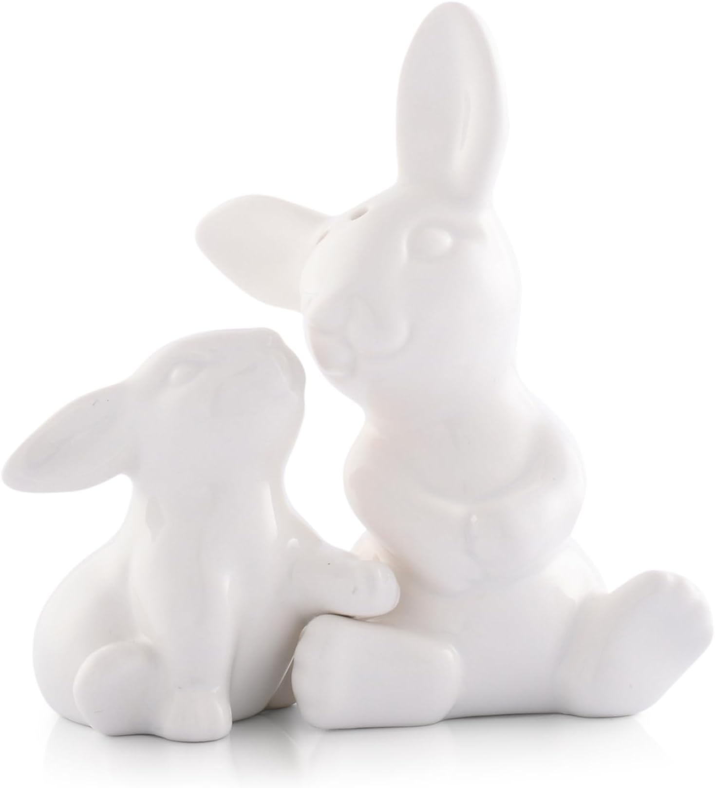 Amazon.com: Bunny Rabbit Salt & Pepper Shaker Set, Black and White By ...