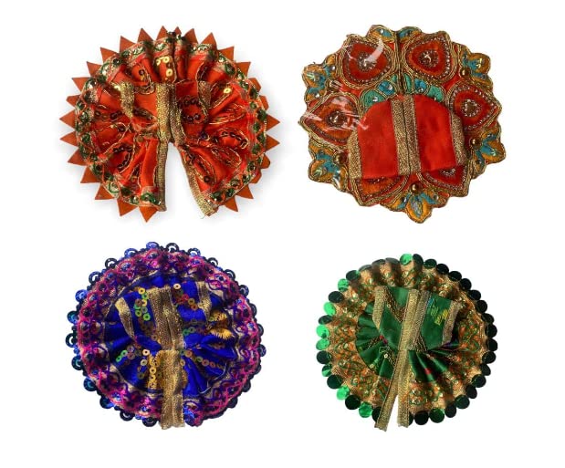 KAM Home Laddu Gopal Dress Combo (Multicolor & Design) Ladoo Gopal ...