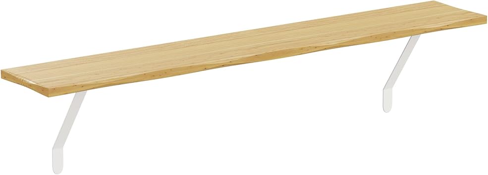 Loch & Skye Loby Curved Radiator Shelf with Foil Insulation - MDF ...