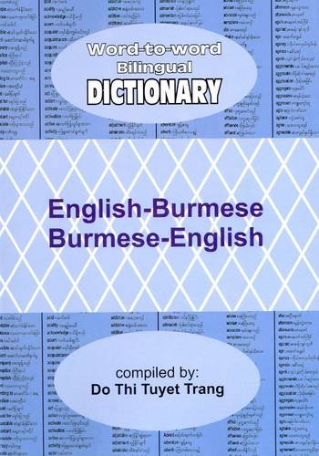 Amazon.com: English-burmese, Burmese-english Dictionary Word-to-word ...