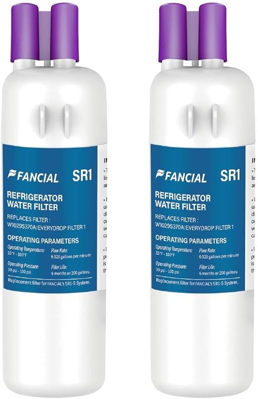 Amazon.com: Fancial Refrigerator Water Filters Replacement for ...