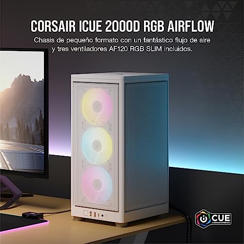 Corsair 2000D RGB AIRFLOW Mini ITX Tower | Cajas de ordenador | Piezas ...