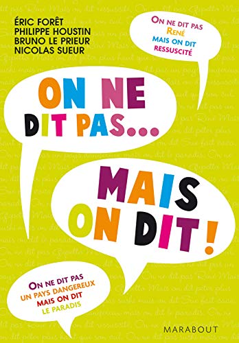 Amazon.com: On ne dit pas... Mais on dit : Tome 2: 9782501050913: Books