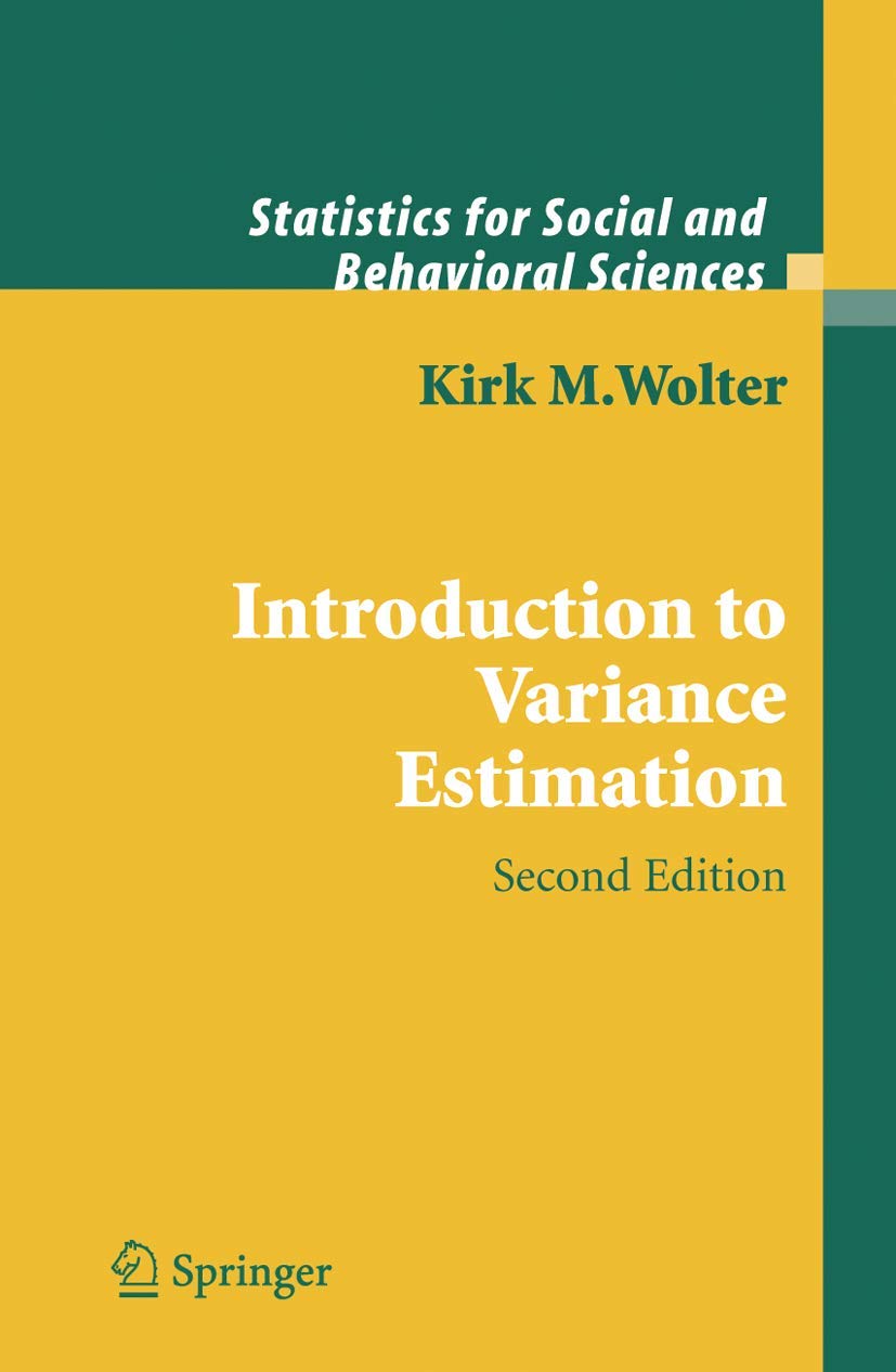 Introduction to Variance Estimation (Springer Series in Statistics ...
