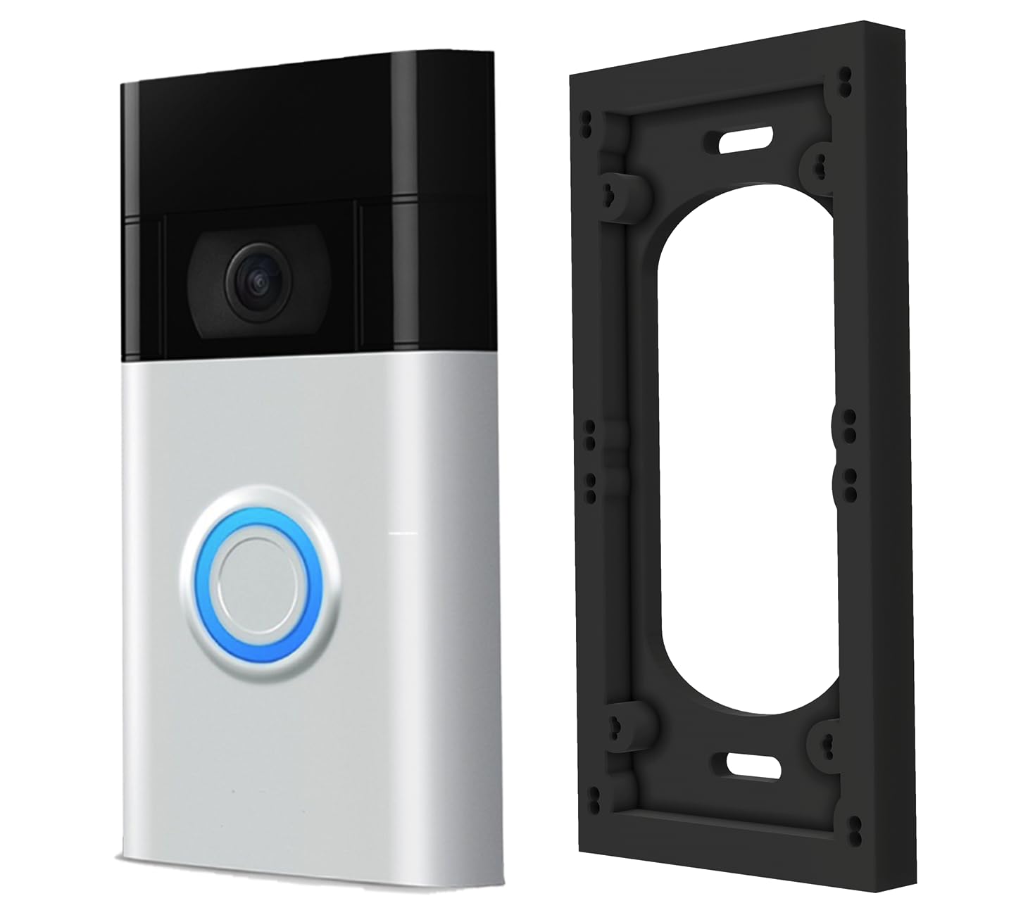 GESTECH Video Doorbell Wall Spacer Mount Bracket for RingDoorbell 2nd ...